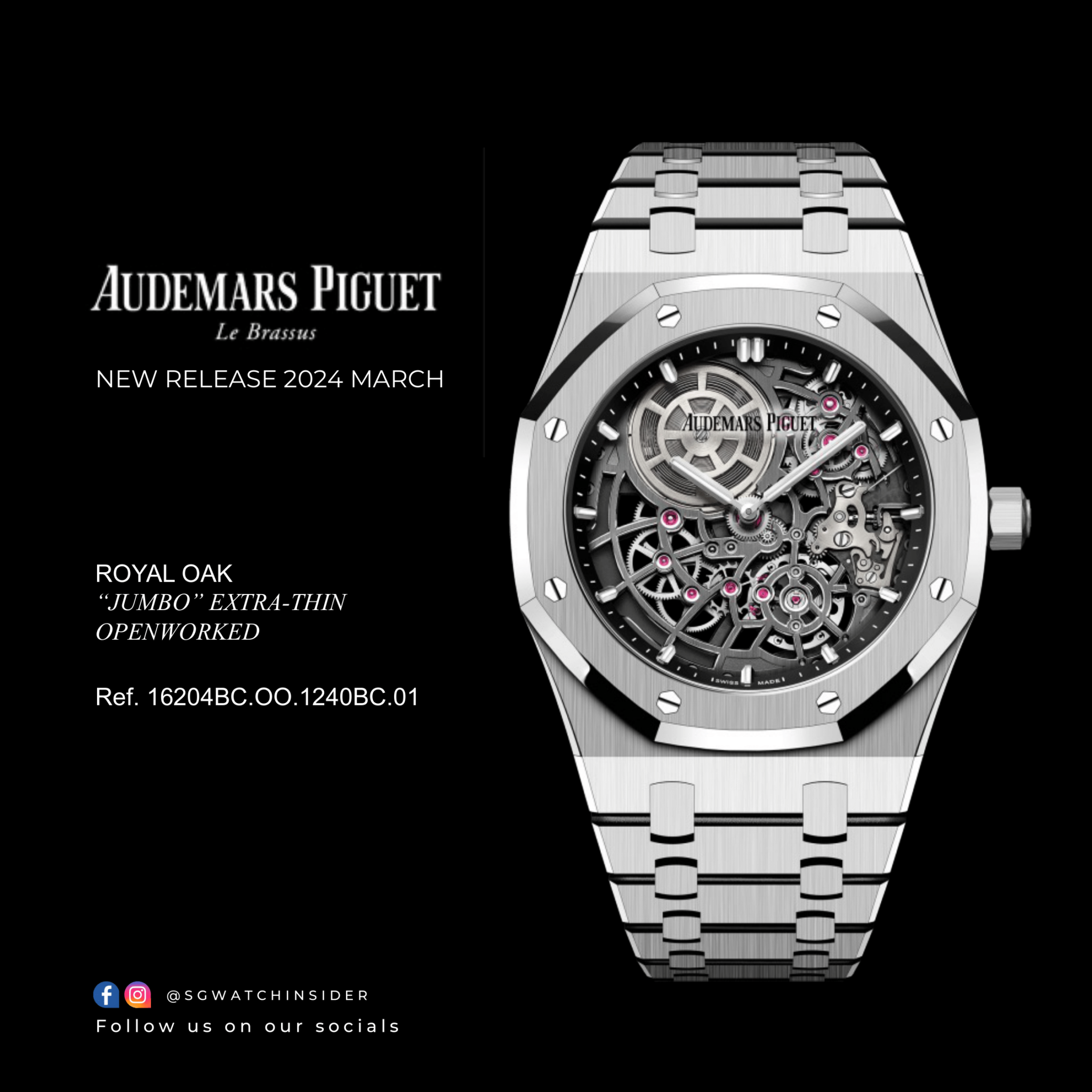 Audemars Piguet: New Release 2024 March
