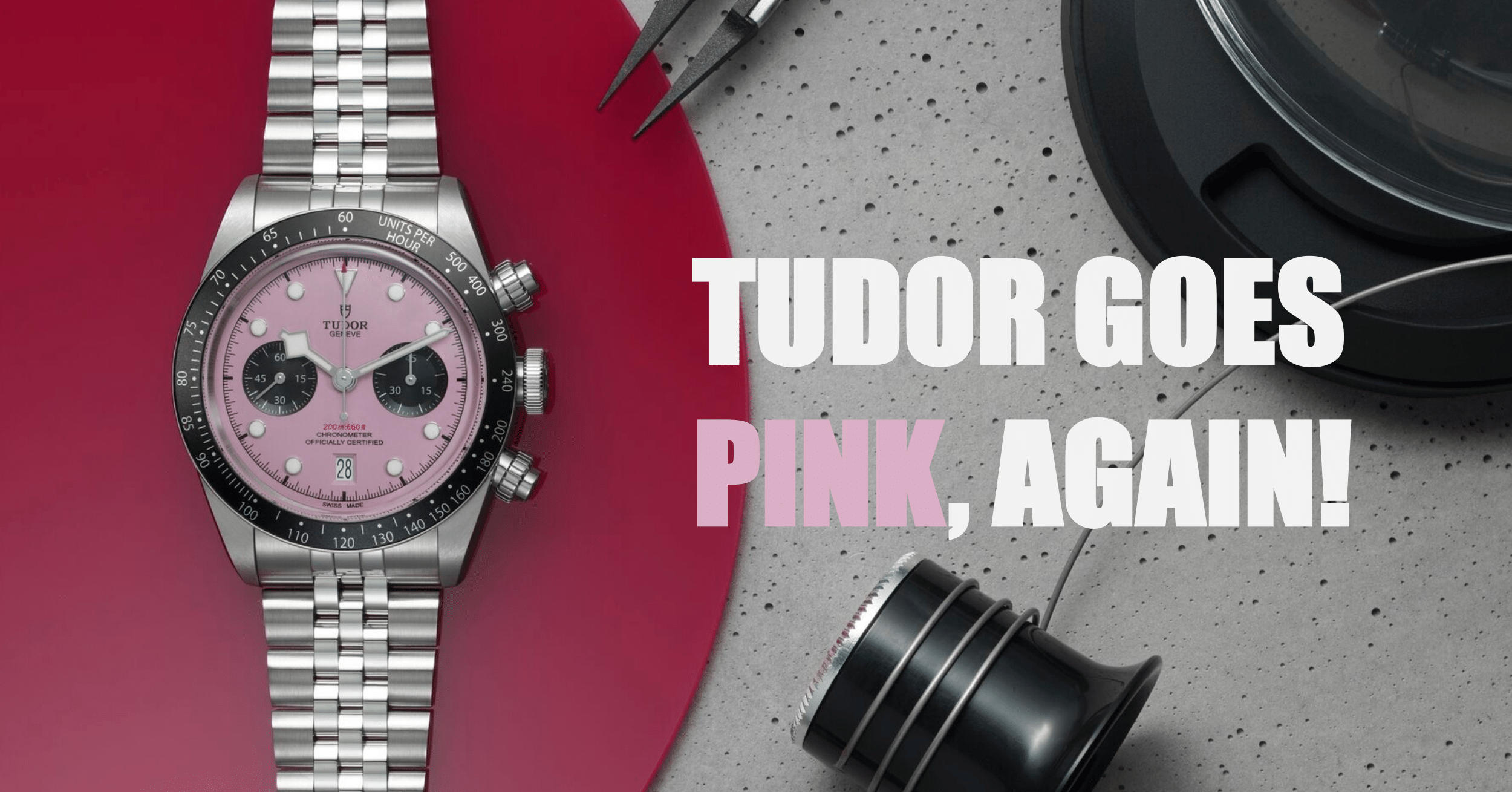 New Release: Tudor Black Bay Chrono "Pink" - Singapore Watch Insider