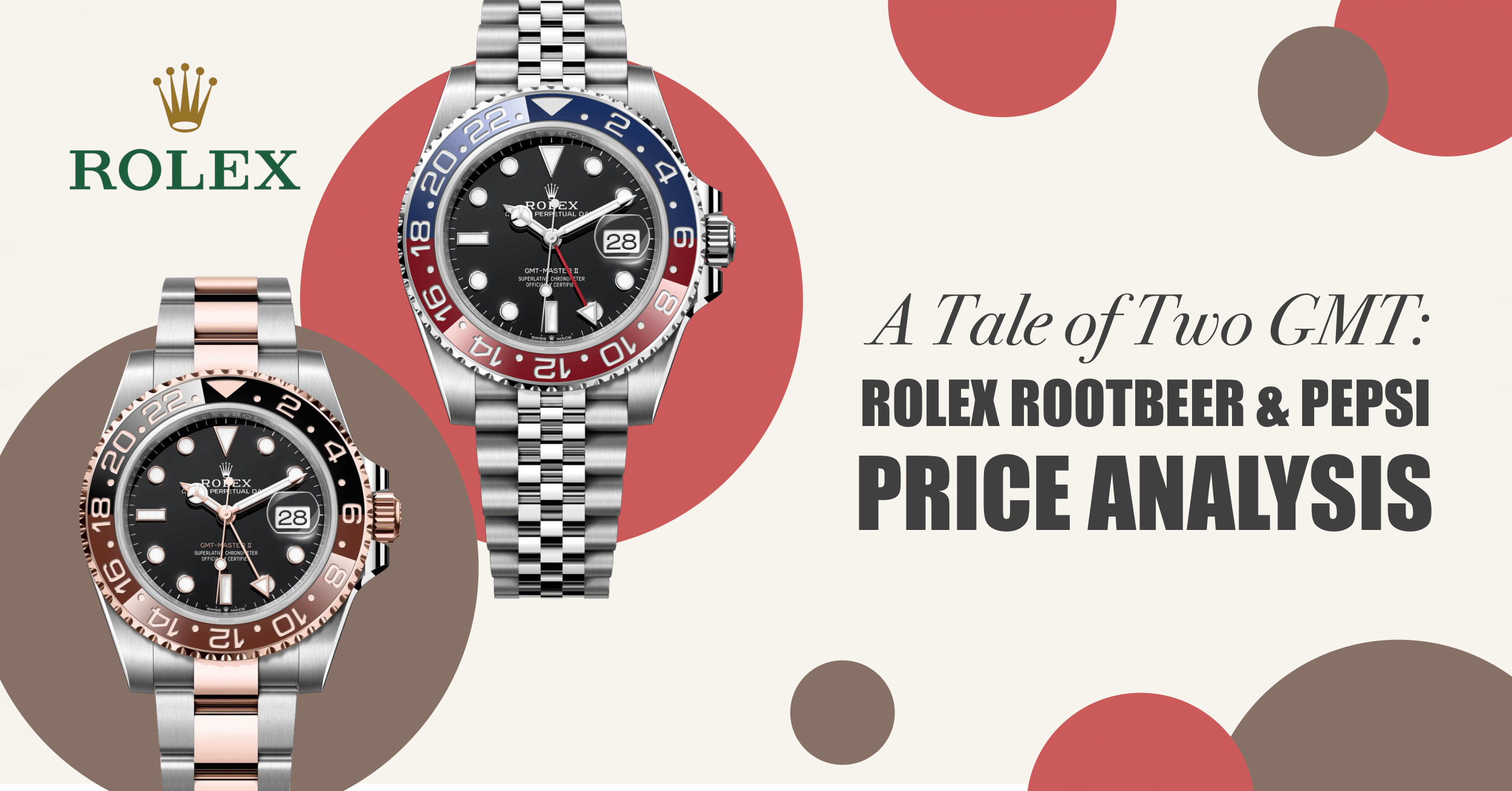 Rolex Price Analysis: Pepsi x Rootbeer - Singapore Watch Insider
