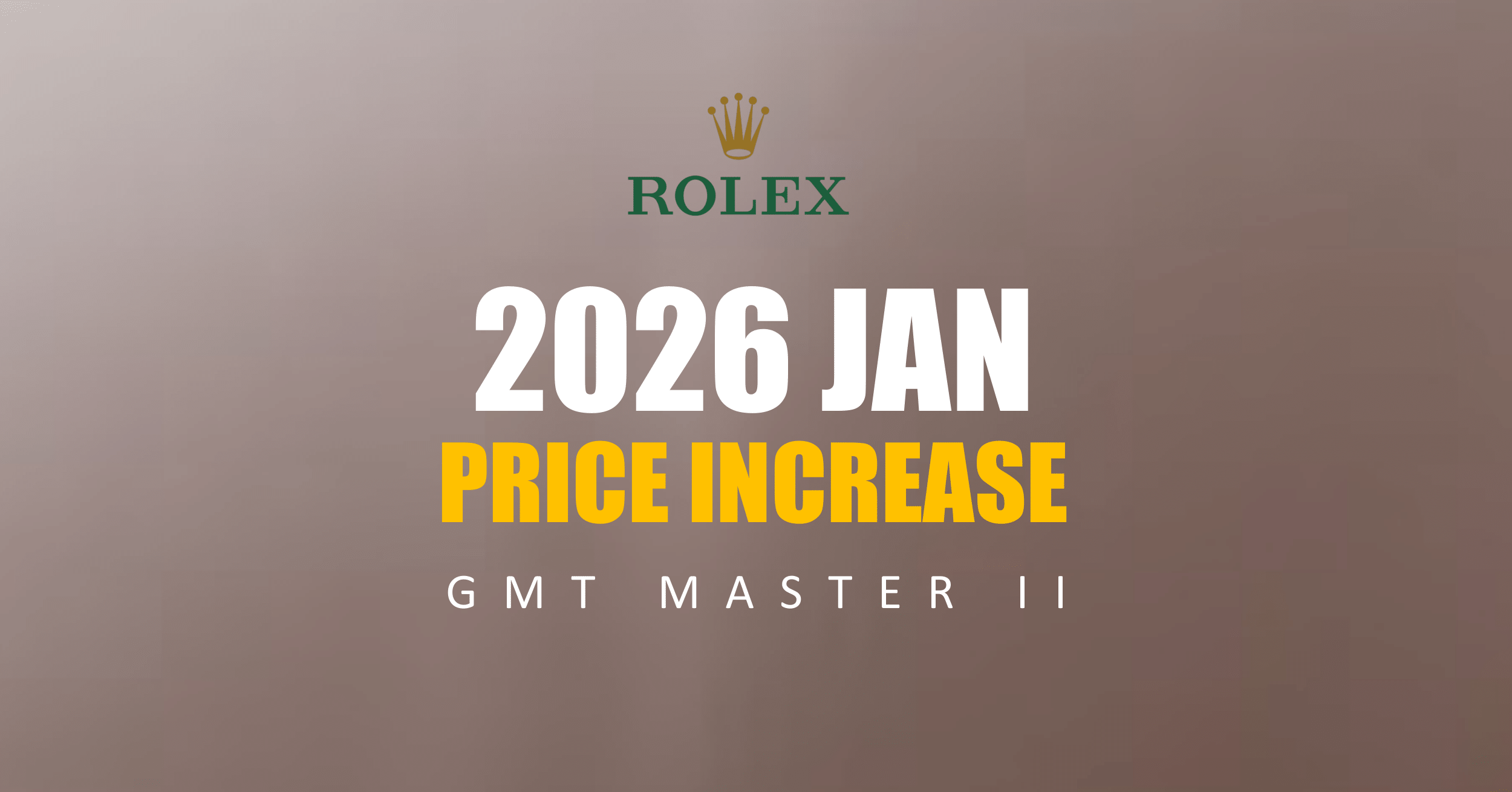 Rolex Retail Price Increase 2026 – GMT Master II - Singapore Watch Insider